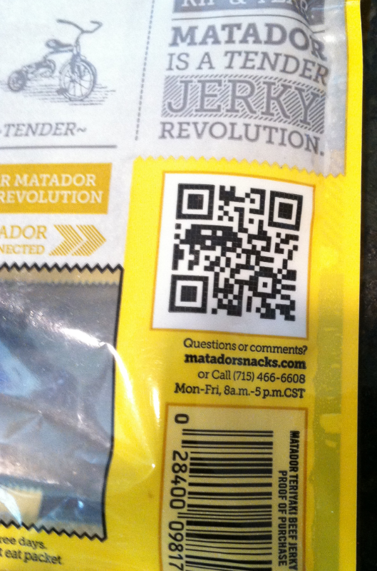 Matador Beef Jerky: A Case Study in QR Codes | Qfuse