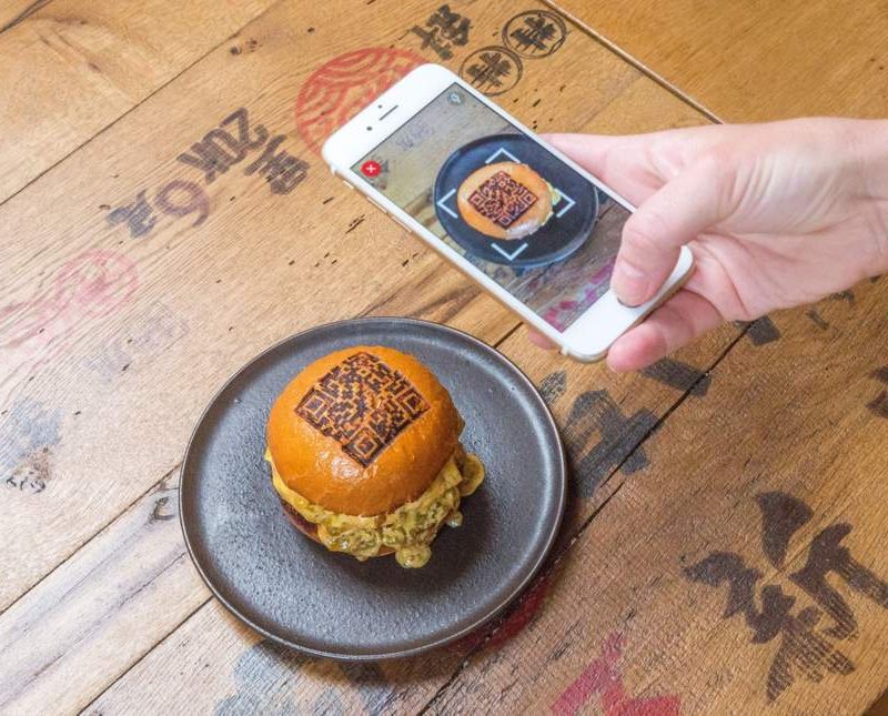 QR Codes & Foodservice (Codes on Burger Buns!) | Qfuse